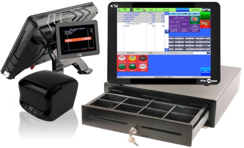 Sar Vision Law 15 Caisse Enregistreuse Tactile Imprimante Tiroir Avse